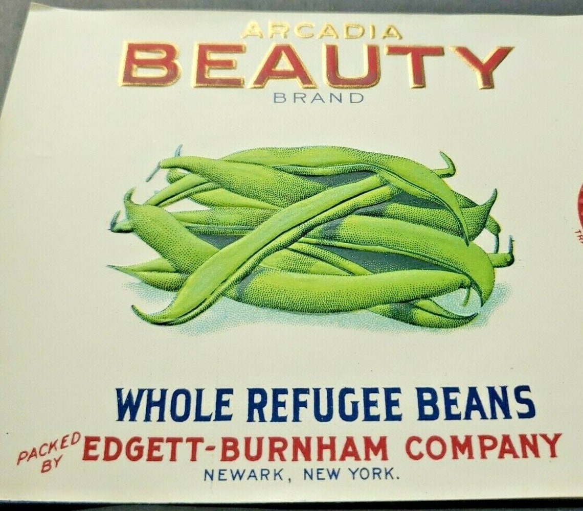 Vintage arcadia beauty brand edgett burnham co new york 1940s | Etsy