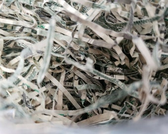 Us Shredded Money - Etsy
