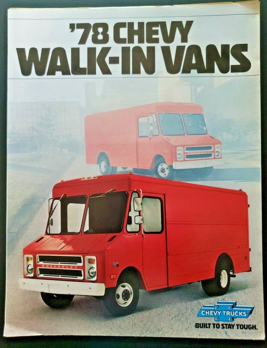 Original 1978 Chevrolet Chevy Walk in Vans Trucks Dealer Sale - Etsy