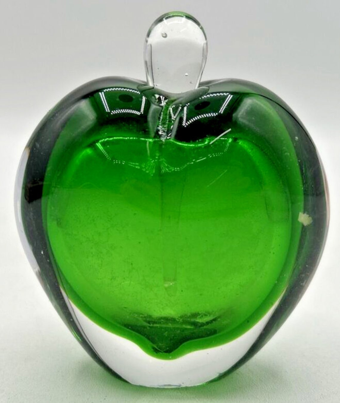 Vintage Art Glass Pear Shaped Paperweight PB101 - Etsy