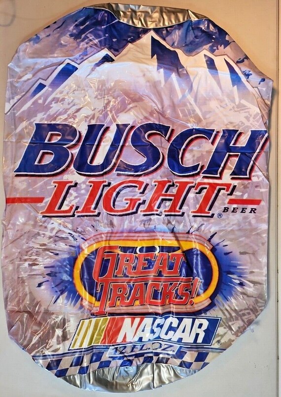 1990's Busch / Busch Light Large Inflatable Beer Can … - Gem