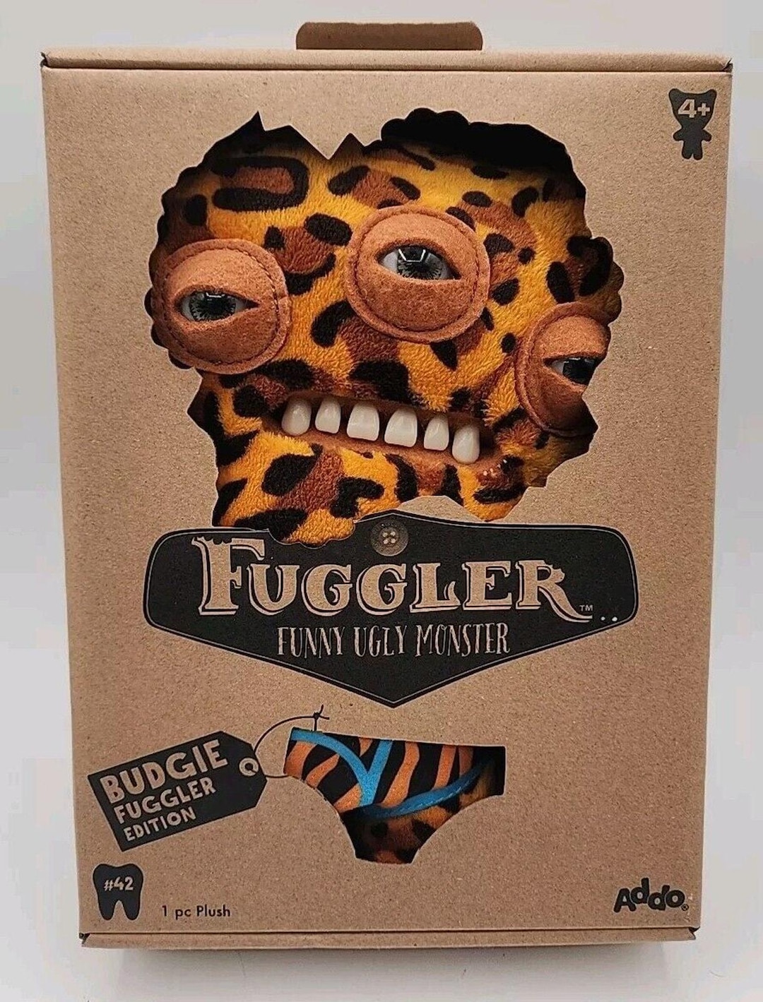 Fuggler Plush Funny Ugly Monster Budgie Fuggler Ed. #42 Annoyed Alien ...