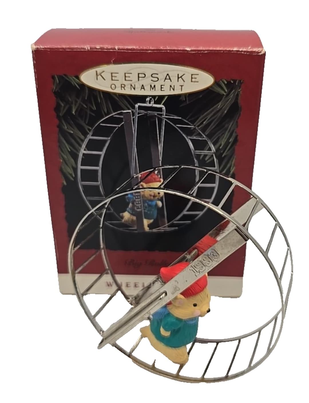 Hallmark Keepsake Ornament 1993 Big Roller Wheel Spins Vintage U328 - Etsy
