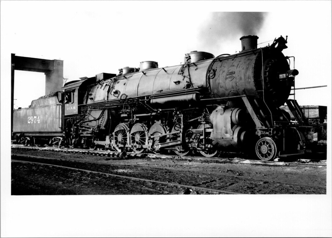VTG Illinois Central Railroad I.C.R.R. 2974 Steam Locomotive T3-272 - Etsy