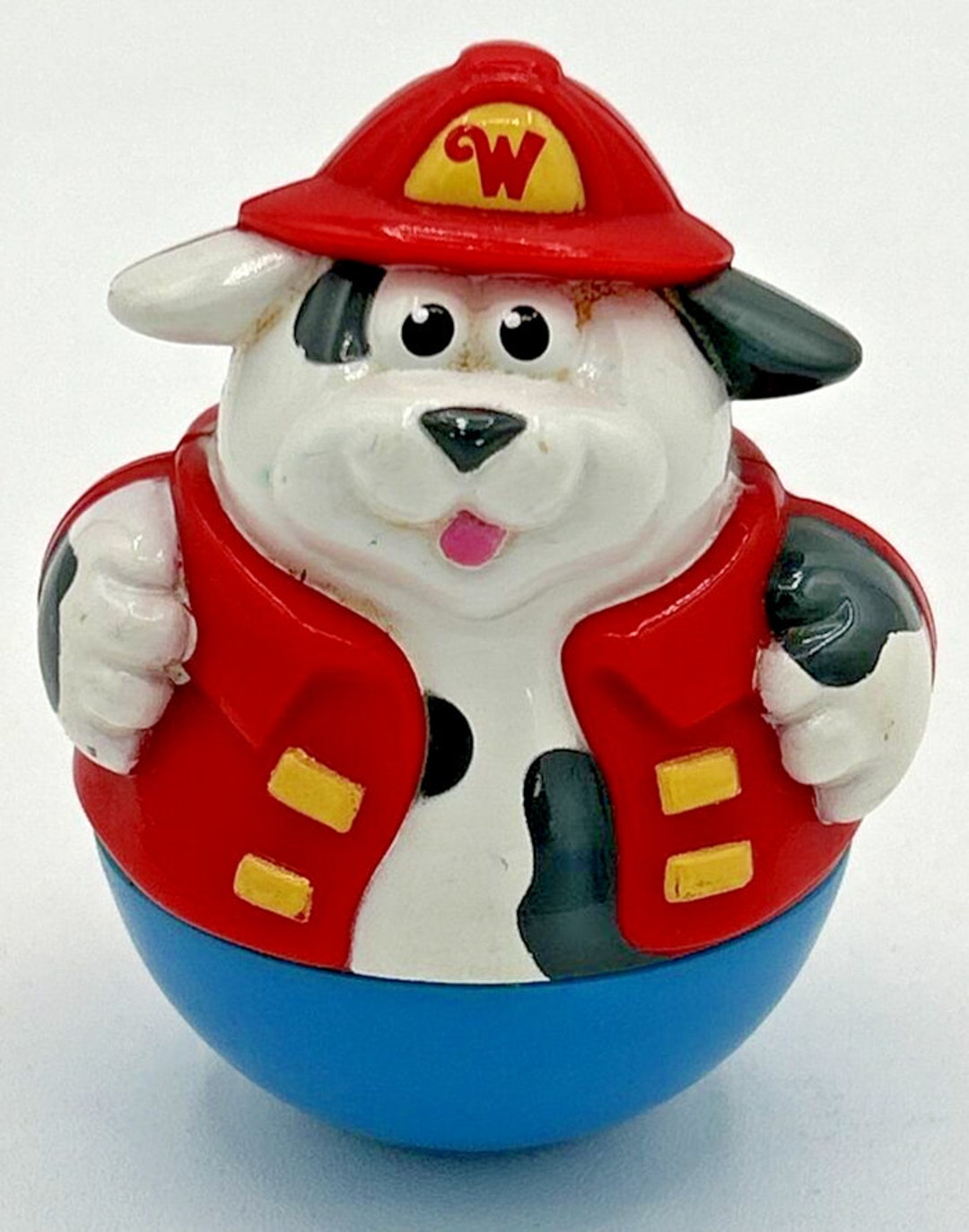 2003 Hasbro Playskool Weebles Fire Fighter Dog Figurine Toy SKU U219 - Etsy