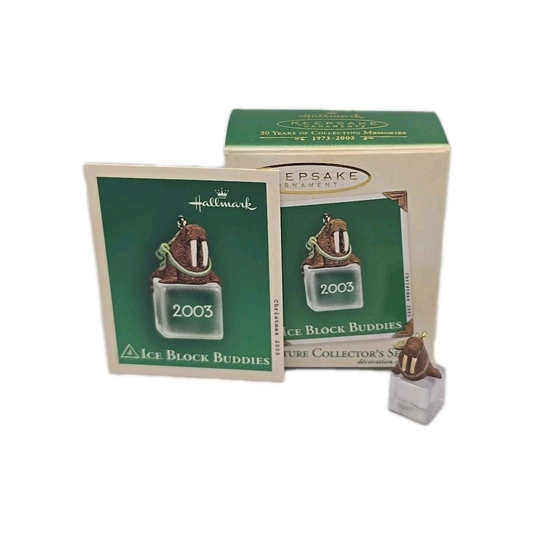 2003 Hallmark Ice Block Buddies Miniature Ornament U65/4899 - Etsy