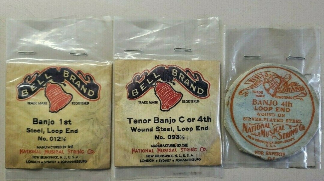 Box of 12 Vintage Bell Brand Banjo 1st Strings Tenor Banjo - Etsy