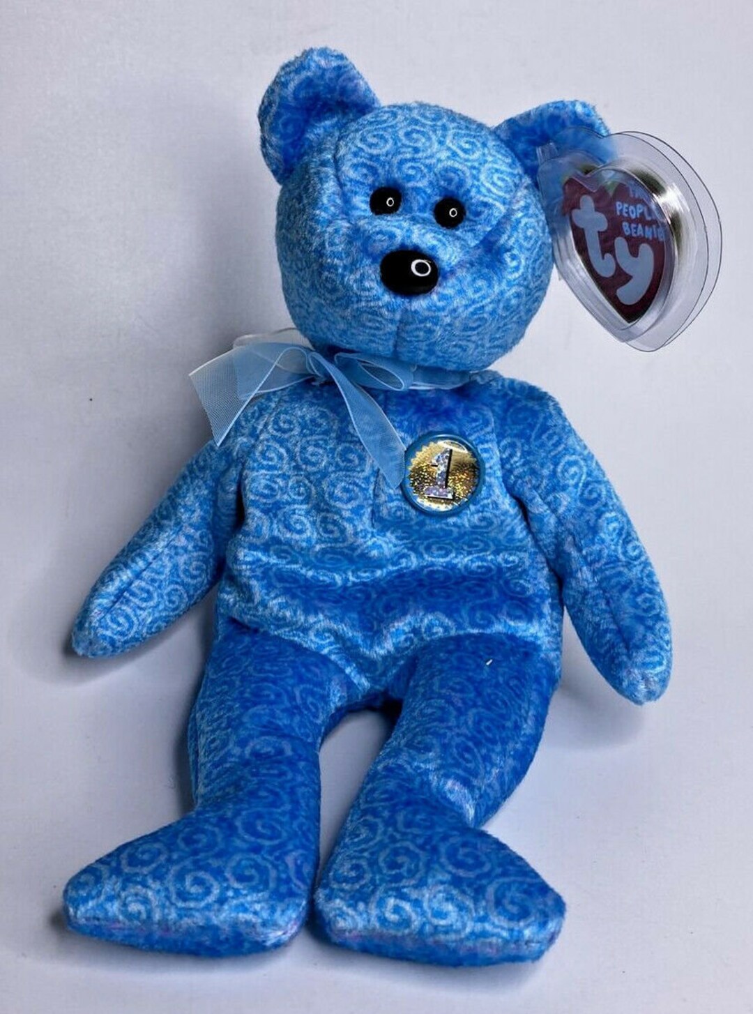 2001 Ty Beanie Baby "classy" Retired Teddy Bear BB13 - Etsy