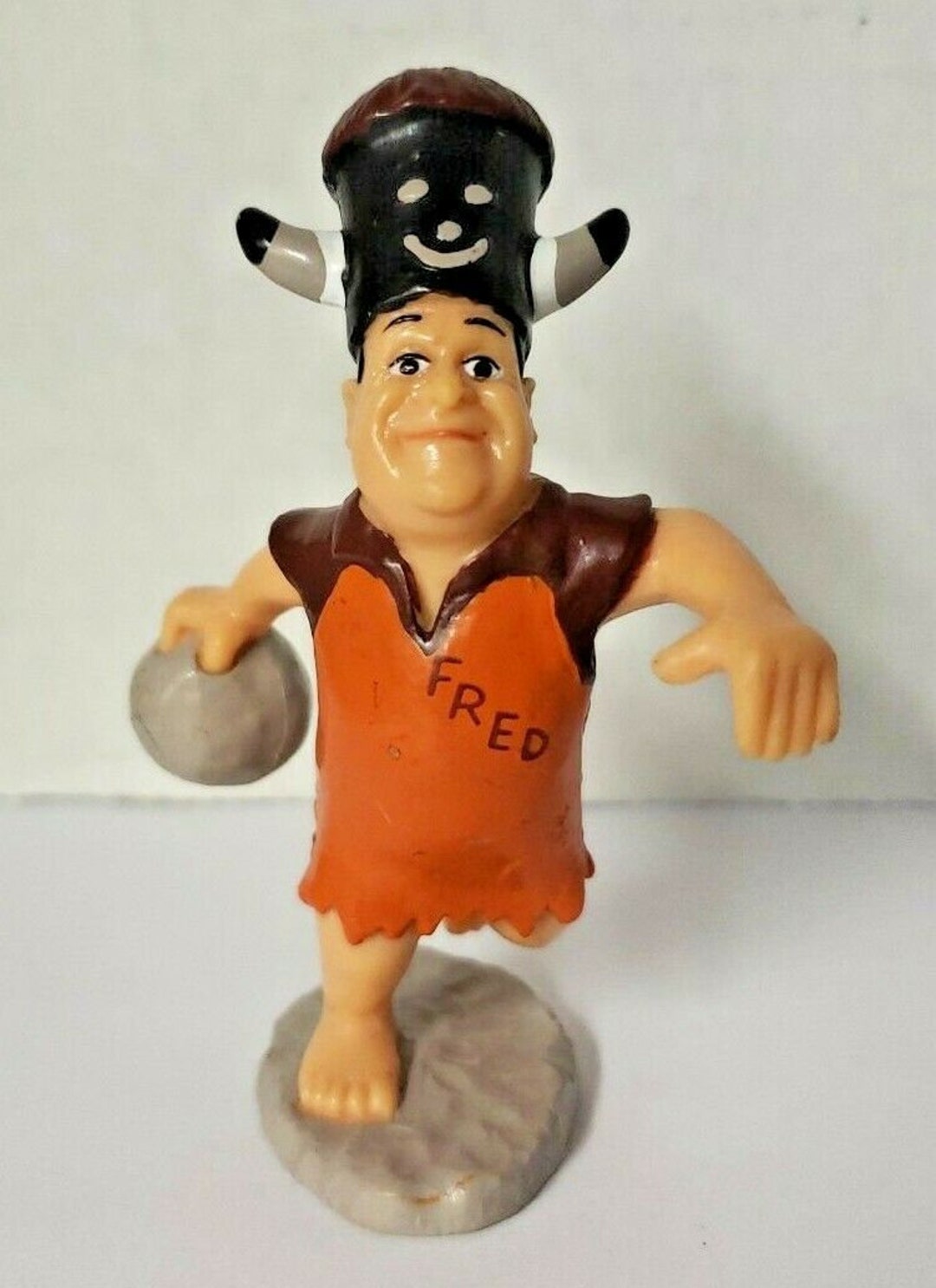 1994 fred flintstone water buffalo bowling 3.5 figure - Etsy.de