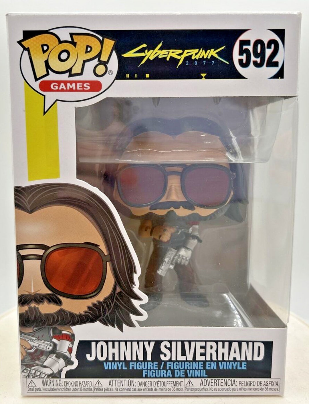 Funko Pop Cyberpunk 2077 Johnny Silverhand 592 F7 - Etsy