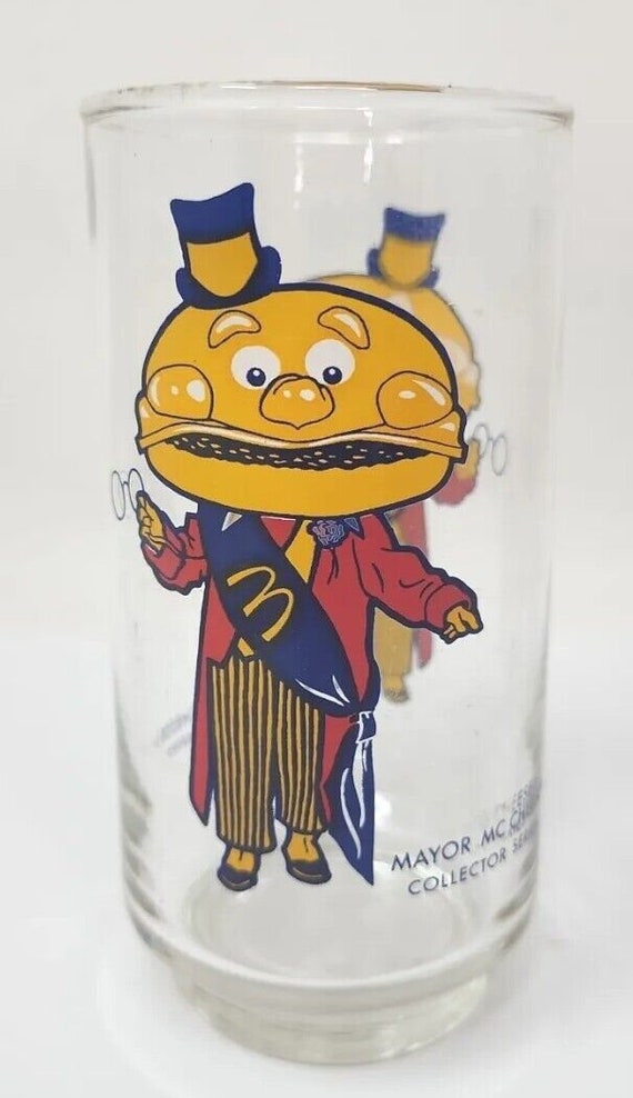 1970's mcdonald's mayor mc cheese glass collector ser… - Gem