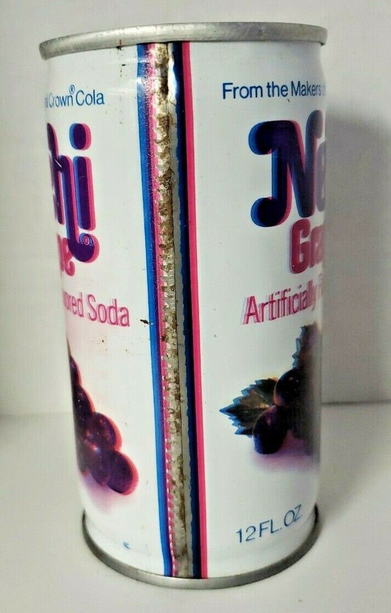 Vintage Nehi Grape Steel Soda Pop 12oz Steel Can Royal Crown - Etsy