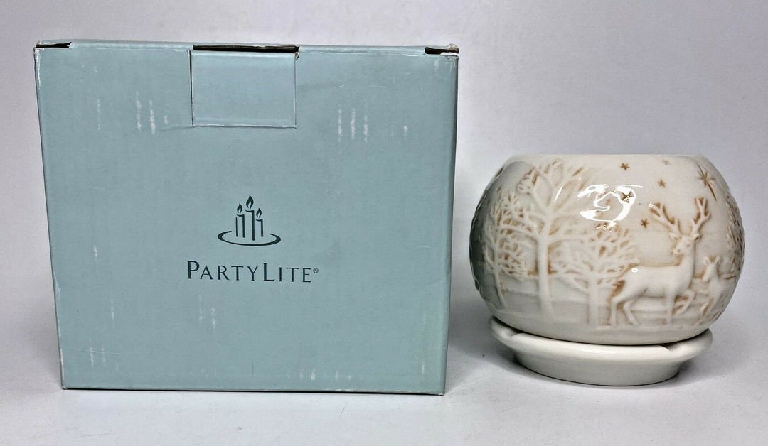 Vintage Retired Partylite Illuminescents Midnight Frost Fragrance ...