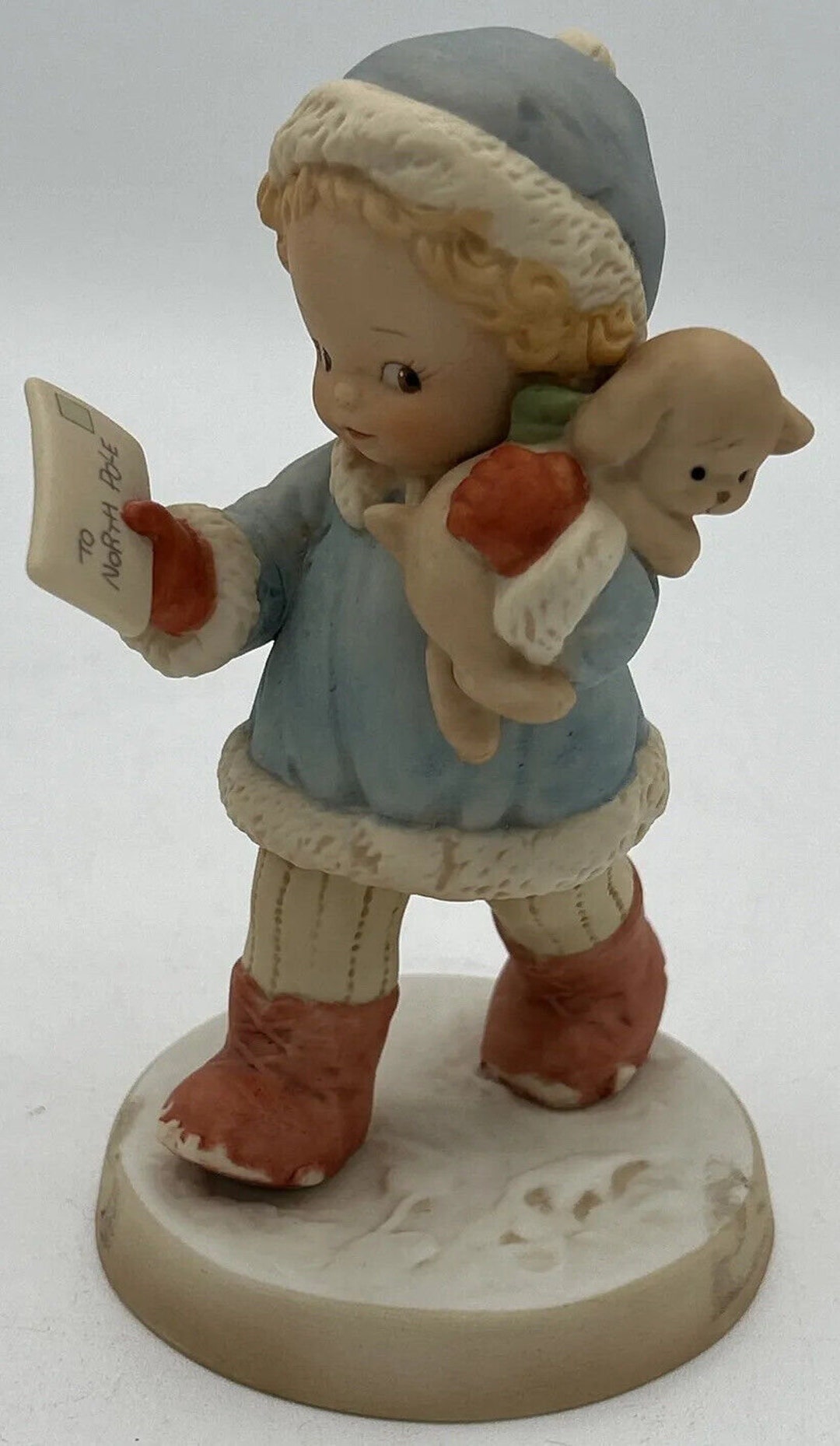 Enesco Memories of Yesterday I Hope Santa is Home Figurine No Box SKU ...