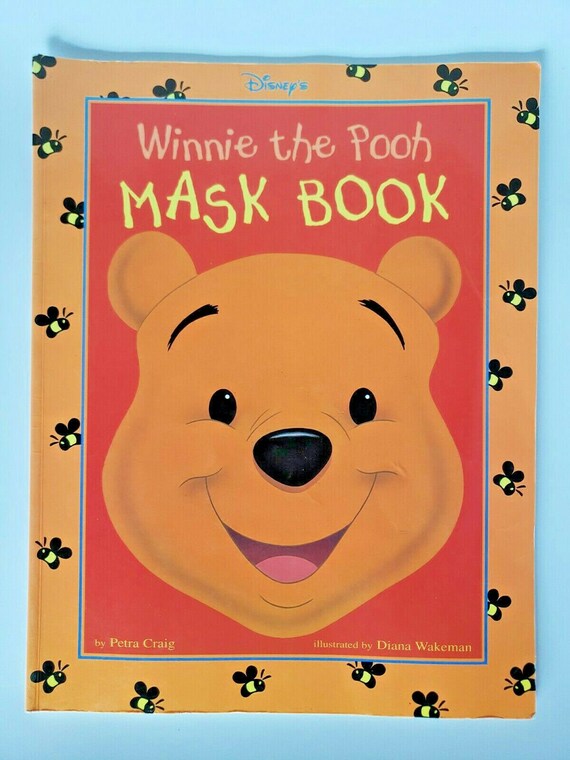 1995 Disney's Winnie the Pooh Mask Book by Petra Craig | Etsy
