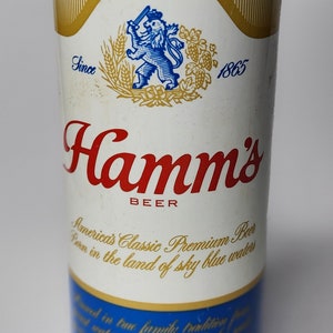 1970's Hamm's Beer 16oz 1 Pint Theodore Hamm's - Etsy