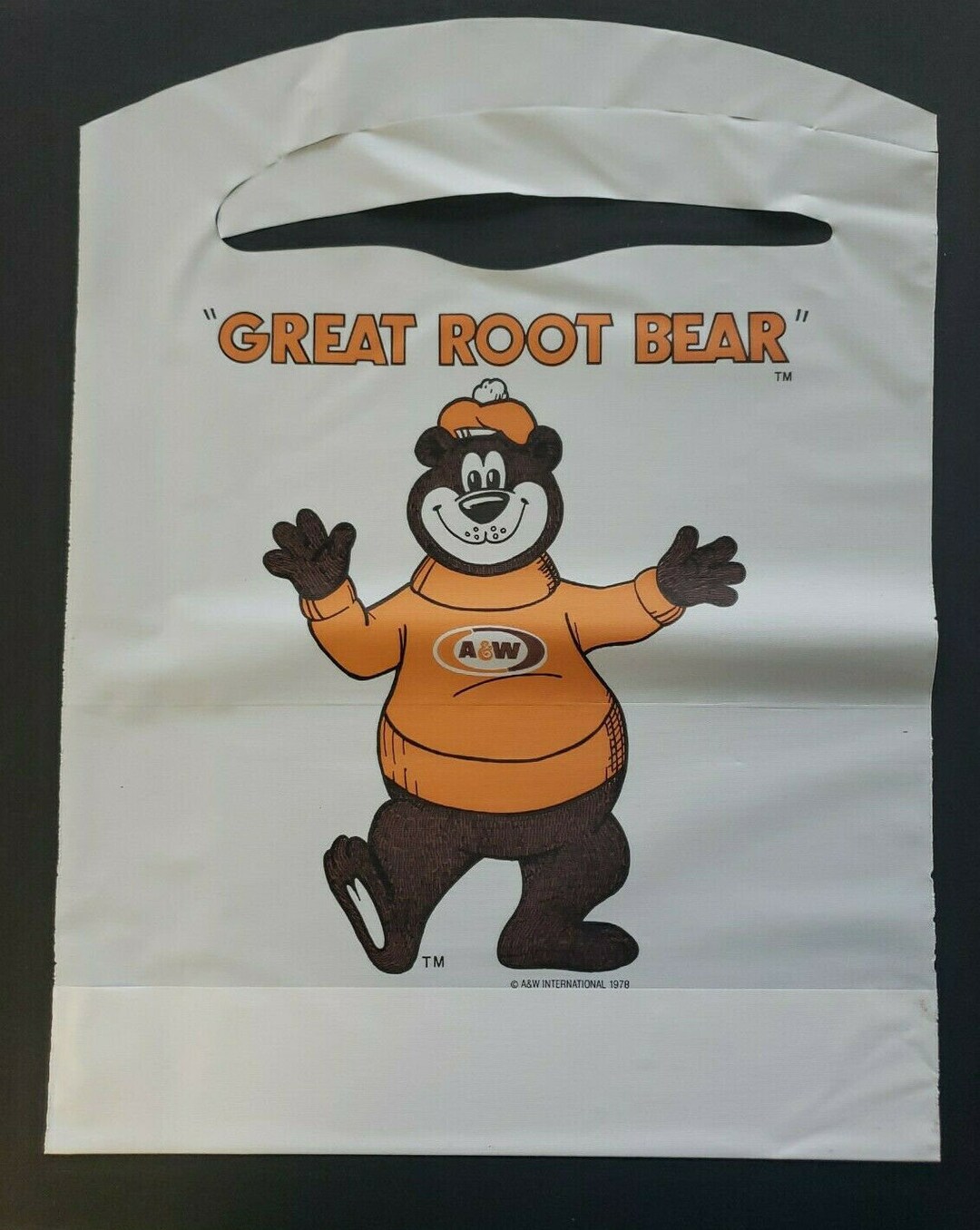 Vintage Original A&w Root Beer Soda Mascot Bear Child's - Etsy