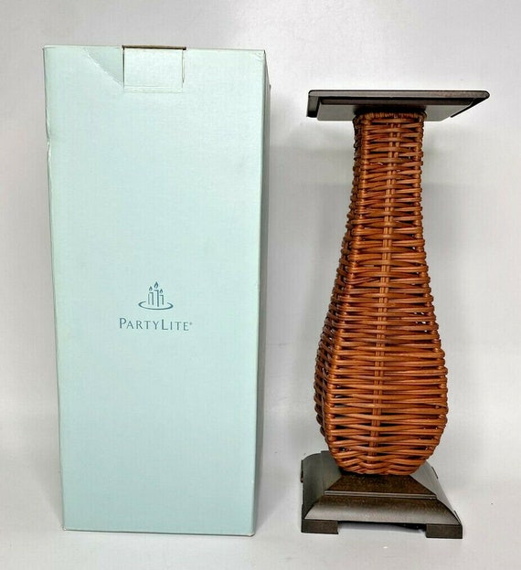 Partylite retired island escape banana leaf tray reti… - Gem