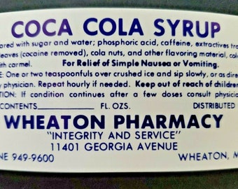 Coca Cola Syrup - Etsy