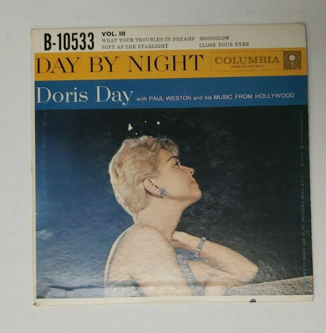 Doris Day Day by Night / Paul Weston Columbia B-10533 Vol - Etsy