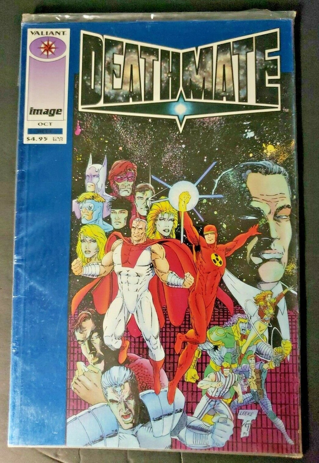 1993 Death Mate Oct. Blue Advance Comics Valiant Image 1st - Etsy