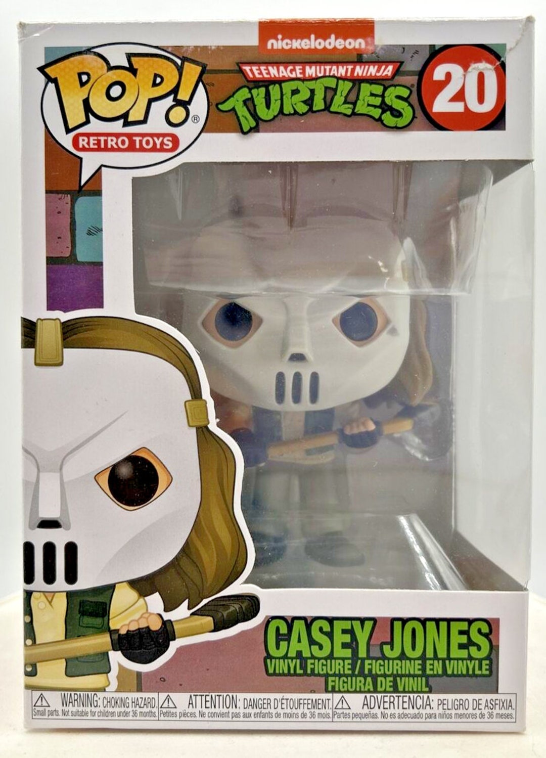 Funko Pop Nickelodeon Teenage Mutant Ninja Turtles Casey Jones 20 F7 - Etsy