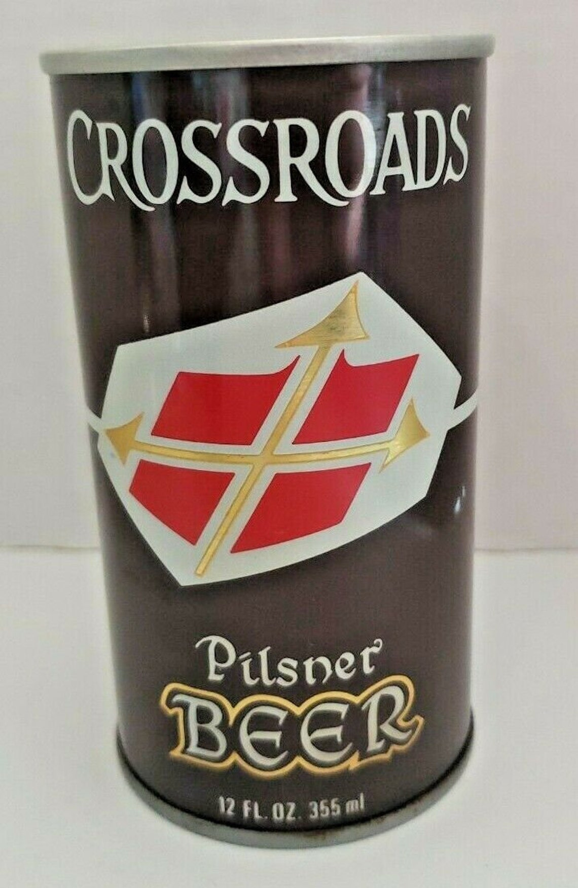 Crossroads Pilsner Steel Pull Tab Beer Can August Schell New - Etsy