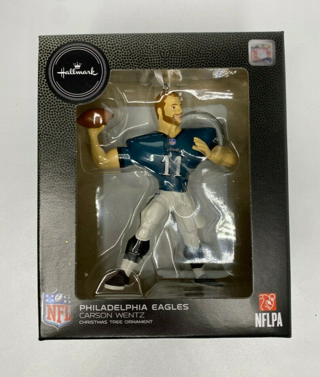 Vtg Hallmark NFL Philadelphia Eagles Ornament Carson Wentz U56 64538 - Etsy