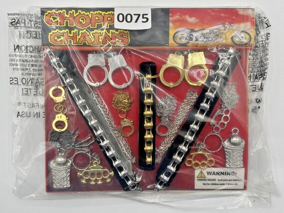 Vintage Vending Display Board Chopper Chains 0075 - Gem