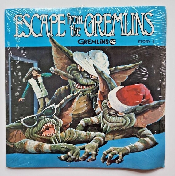 1984 Escape From the Gremlins Story Book 3 Buena Vist… - Gem