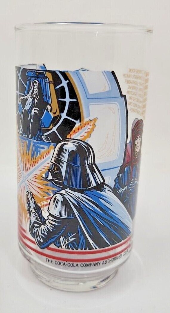 1983 star wars return of the jedi burger king glass l… - Gem