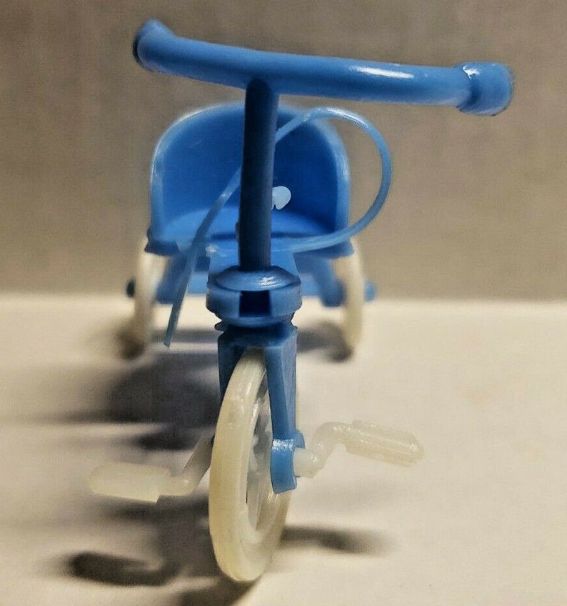 Vintage Baby Tricycle Cake Topper Decoration Blue With Baby - Etsy