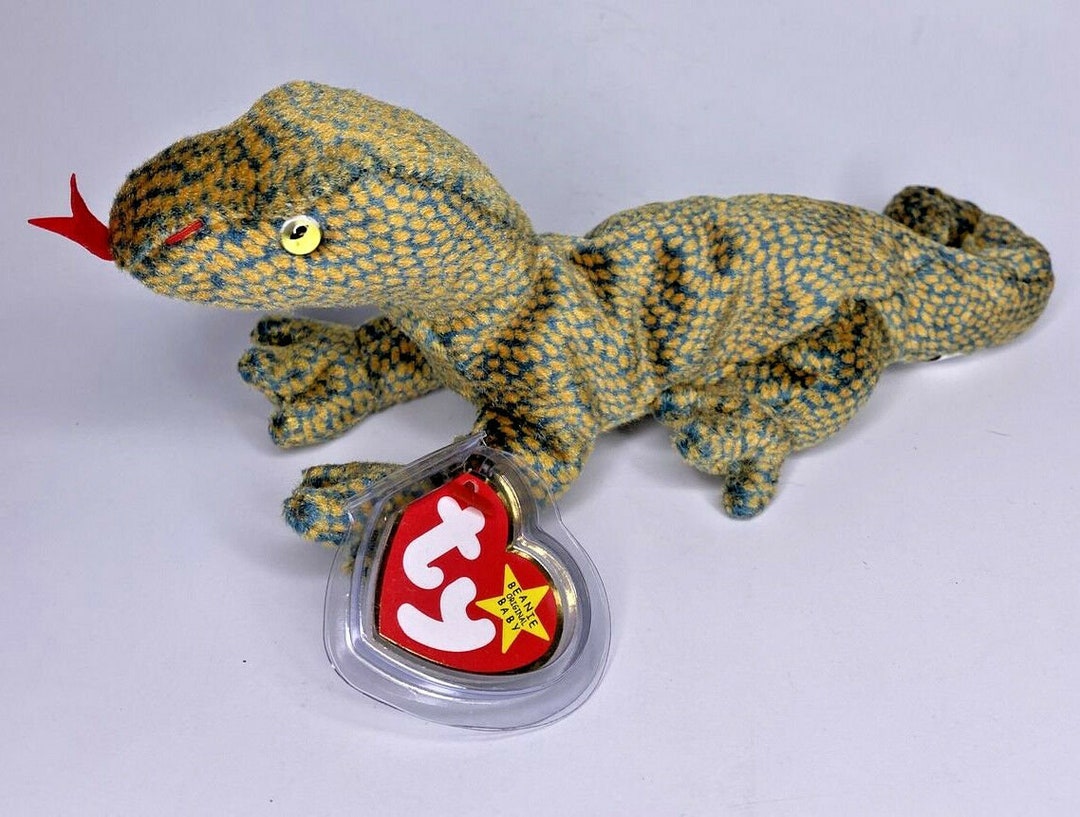1999 Ty Beanie Baby "scaly" Retired Lizard BB7 - Etsy