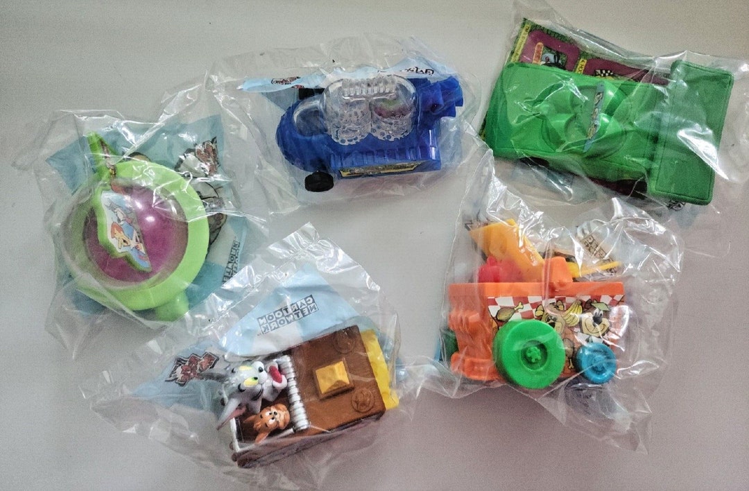 Vintage 1990's Wendy's Wacky Racer Kids Meal Toys Lot of 5 - Etsy