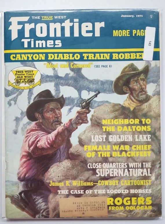 Frontier times vintage magazine jan, 1971 "canyon dia… - Gem