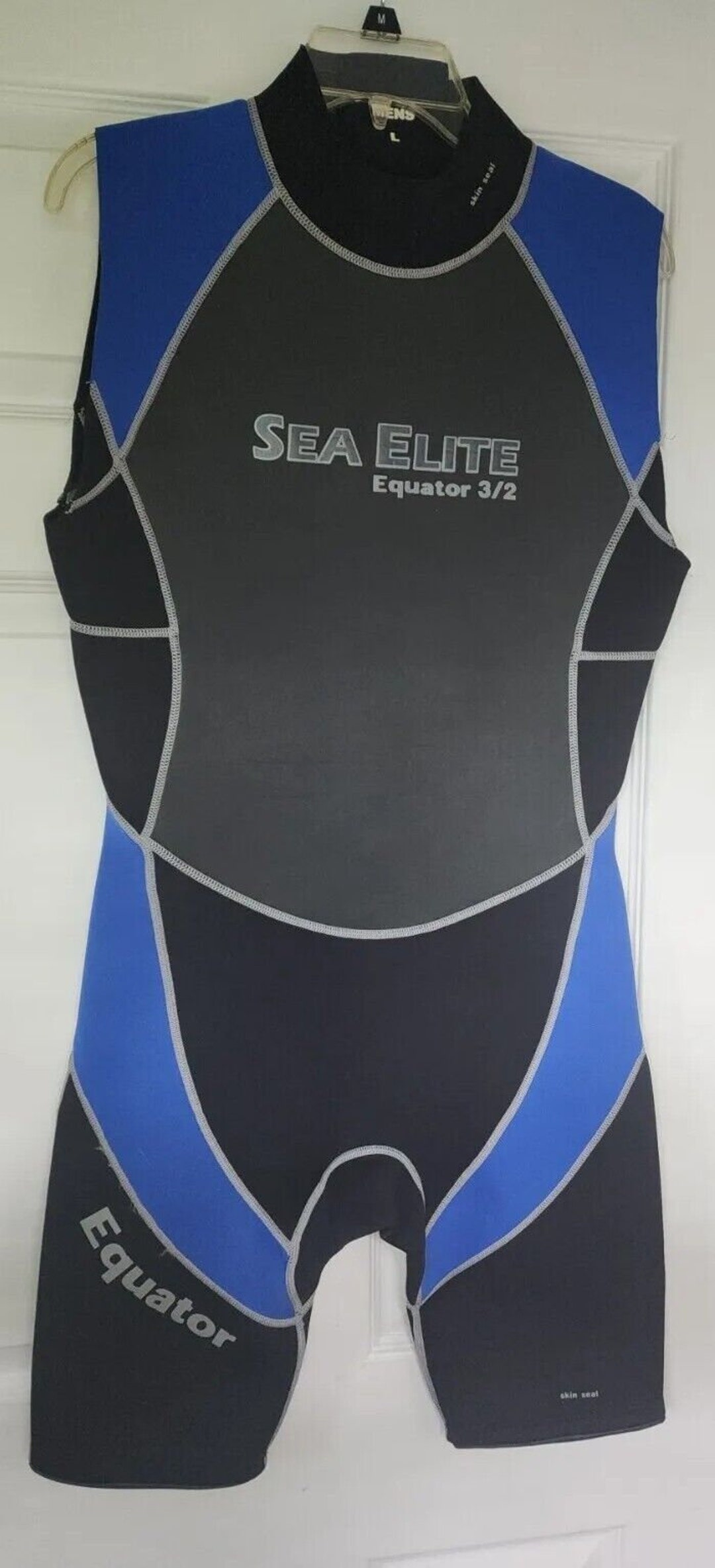 Sea Elite Equator Water Wet Suit Mens Large Shorts Skin Seal - Etsy