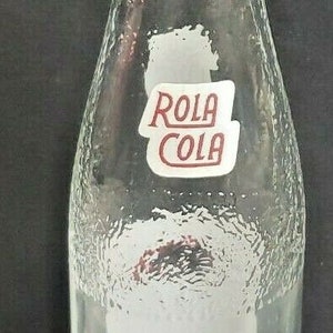 Vintage 1953 Rola Cola Soda Pop Bottle 12oz Erie, Pa Very Clean B1-30 ...