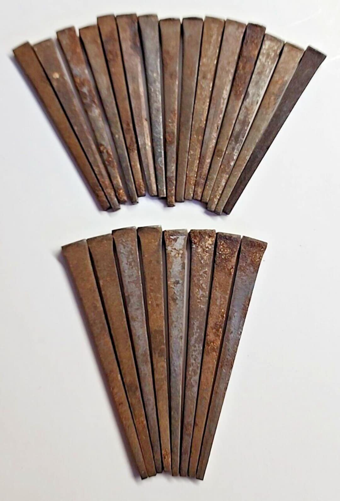 Antique Style Common Cut Nails Original Lot of 23 Nails 15 2.5 / 8 3 ...