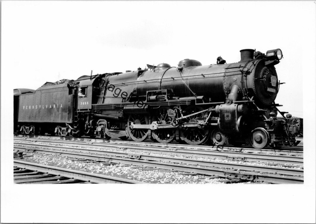 1948 Pennsylvania Railroad 3855 Steam Locomotive Chicago, IL Real Photo T2-737 - Etsy