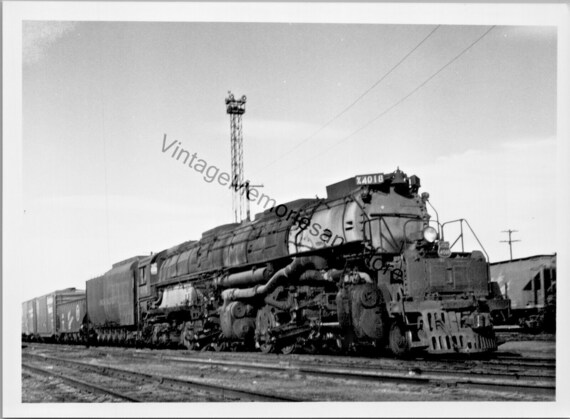 Vintage Union Pacific Railroad 4018 Steam Locomotive … - Gem