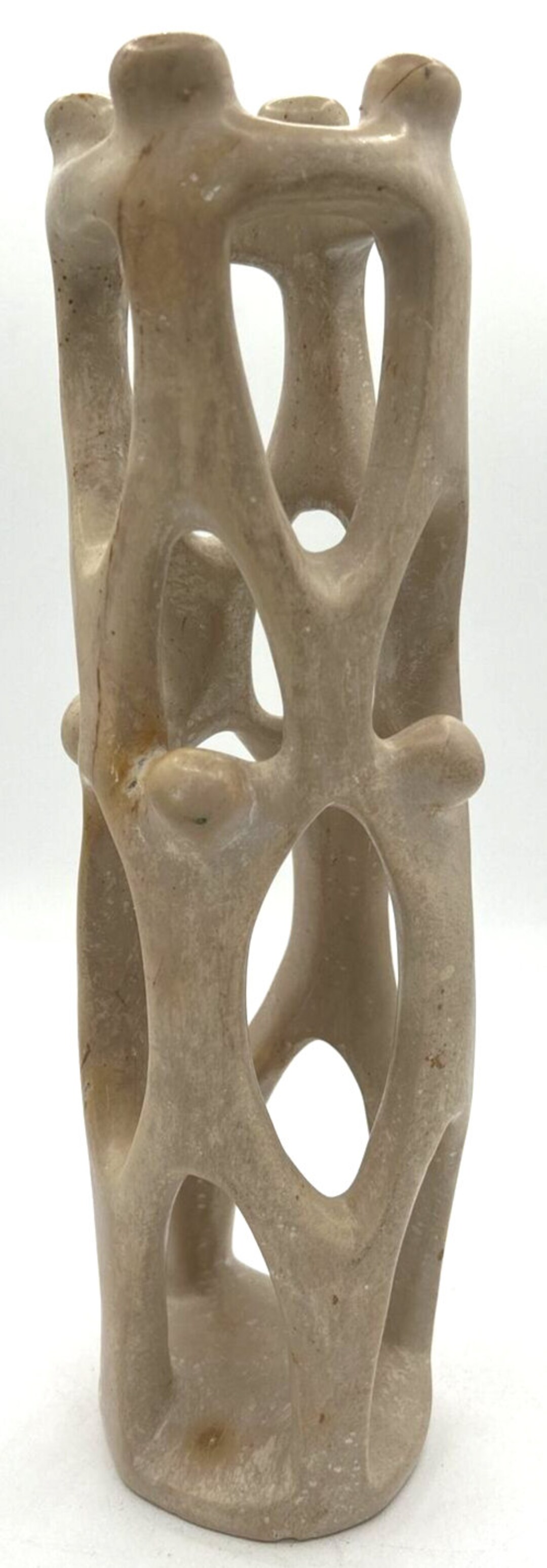 Vintage Kenyan Soapstone Hand-carved Sculpture African Art Tall SKU ...