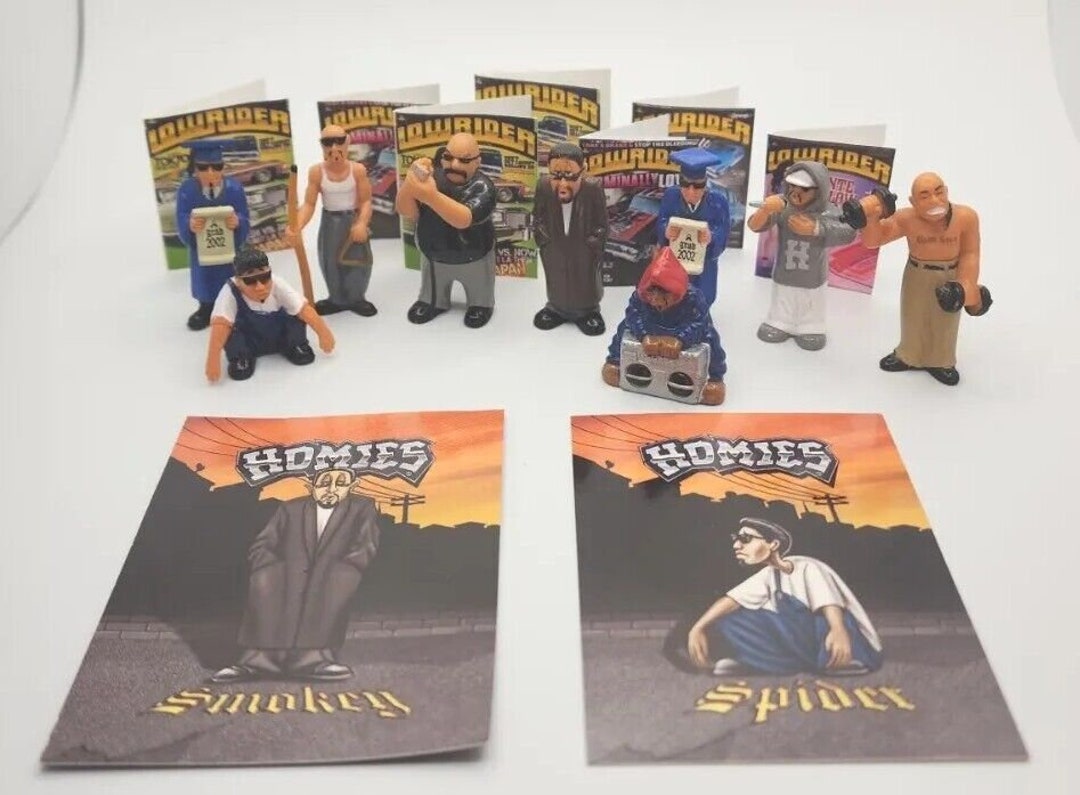 Homies Series 5 Lot of 8 1.75 Vending Figures 2 Card 7 - Etsy