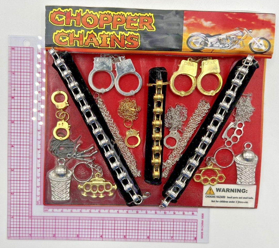 Vintage Vending Display Board Chopper Chains 0075 - Etsy