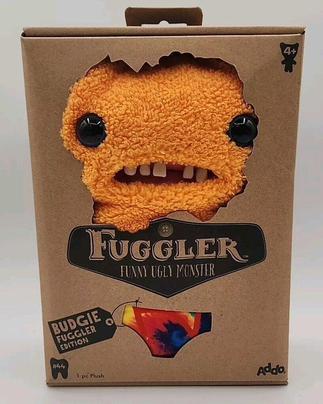 Vintage Retiredfuggler Plush Funny Ugly Monster Budgie Fuggler Ed. #44 ...