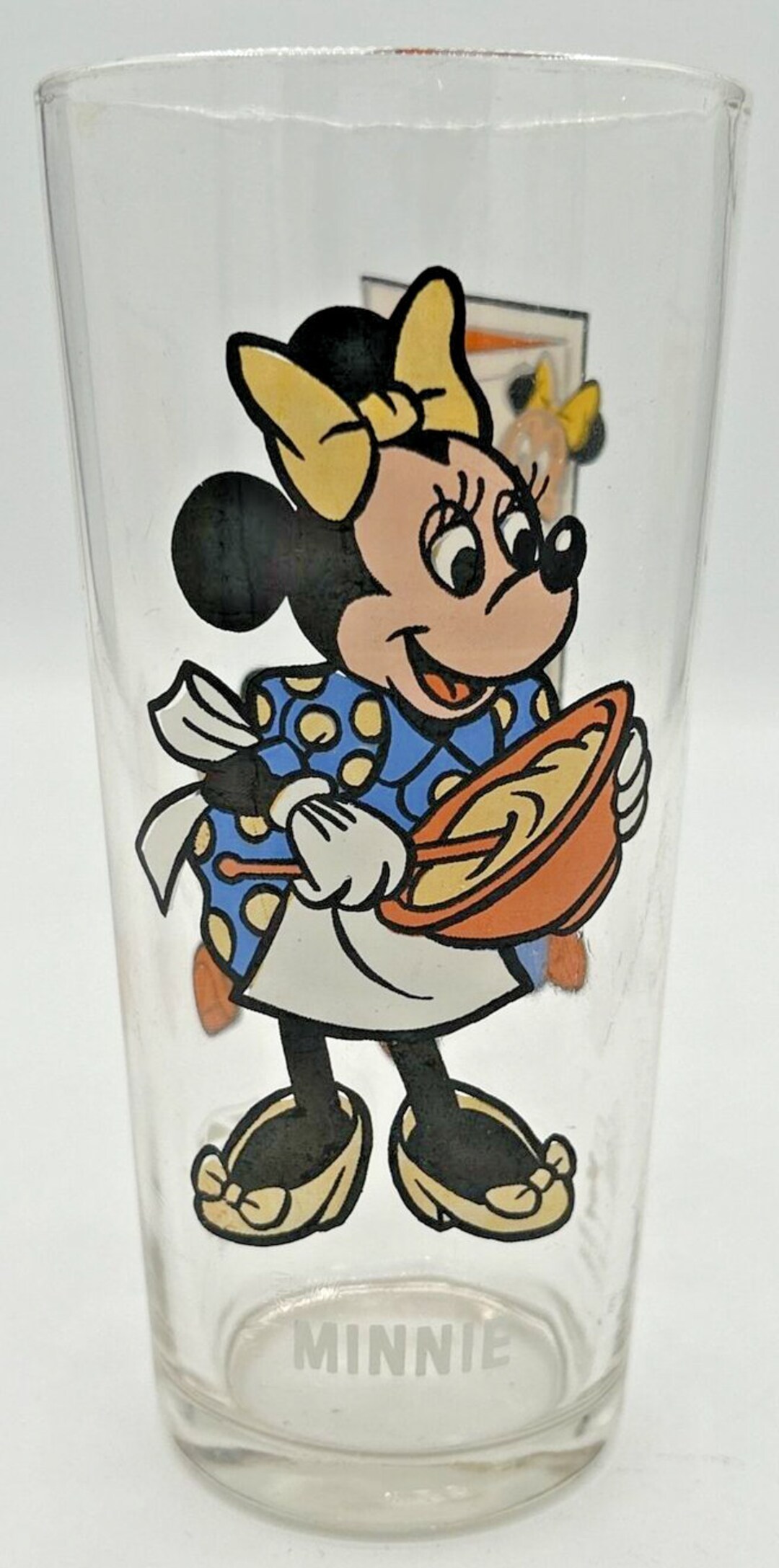 1978 Pepsi Disney Minnie Mouse Decorative Glass Cup SKU U221 - Etsy