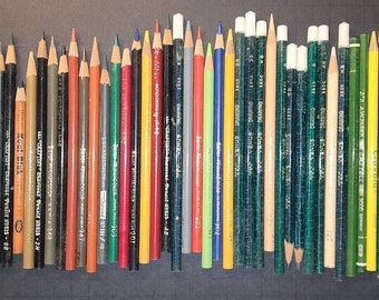 Used Colored Pencils - Etsy