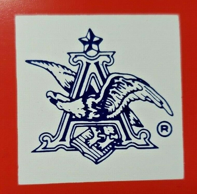 Vintage Genuine Budweiser Sticker Anheuser Busch Beer 13 | Etsy