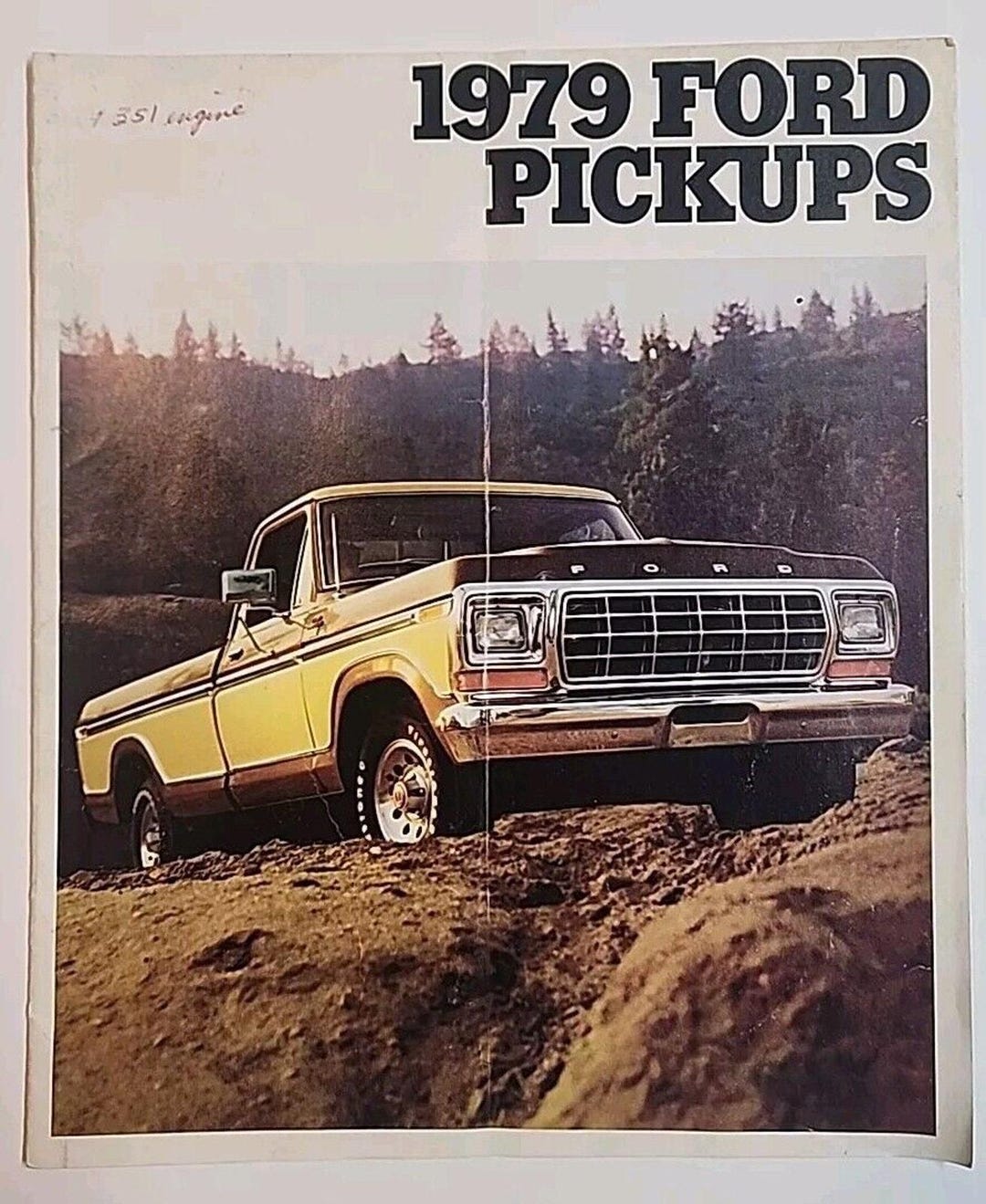 Original 1979 Pickups Ranger by Ford Motor Co. Flyer Dealer Sale ...