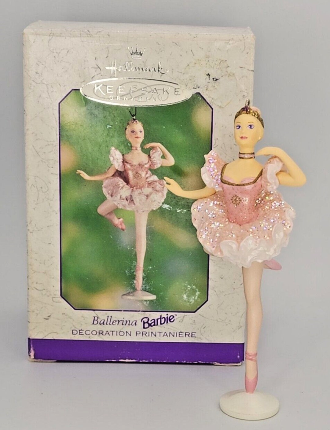 Hallmark Ballerina Barbie Keepsake Ornament 2000 U76 - Etsy