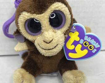 Monkey Keychain Plush - Etsy